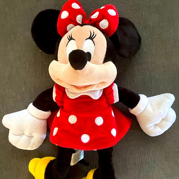 Disney | Toys | Disney Minnie Mouse Plush | Poshmark